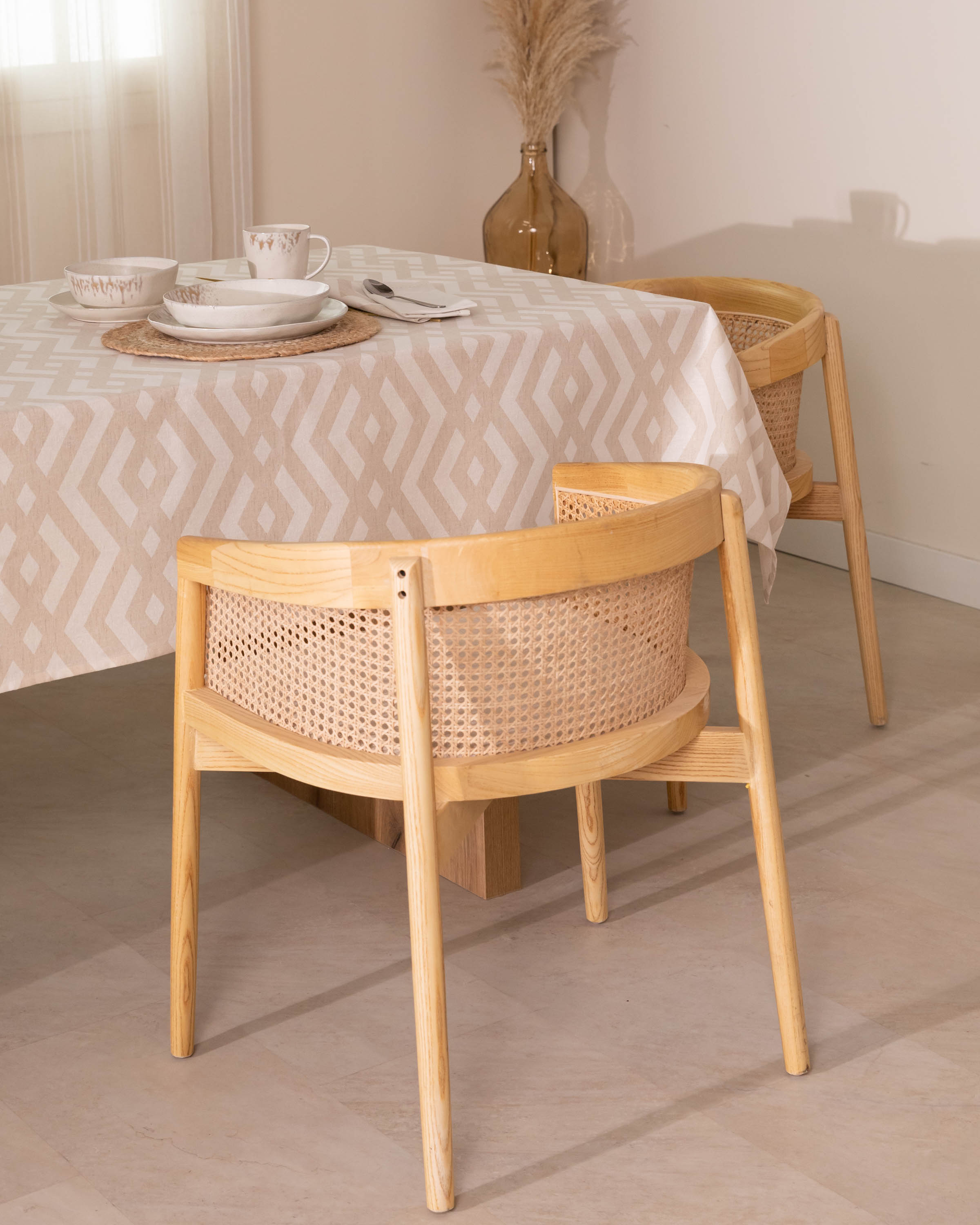 Mantel Antimanchas Nela Topo – Tramas Home